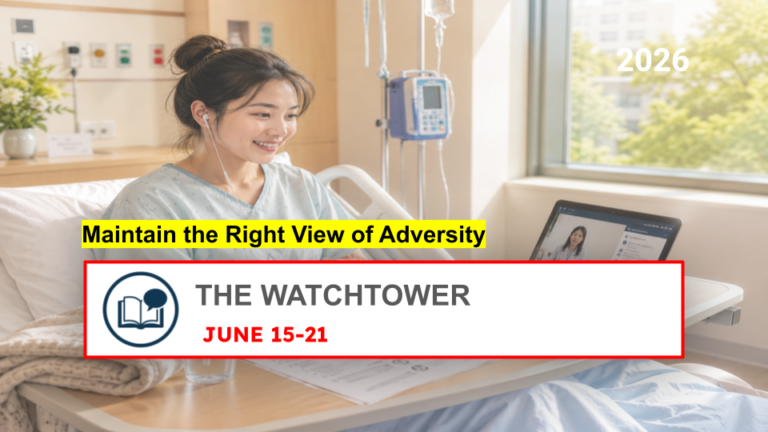 Watchtower Study – Week of June 15-21, 2026 | Comentarios para la ...